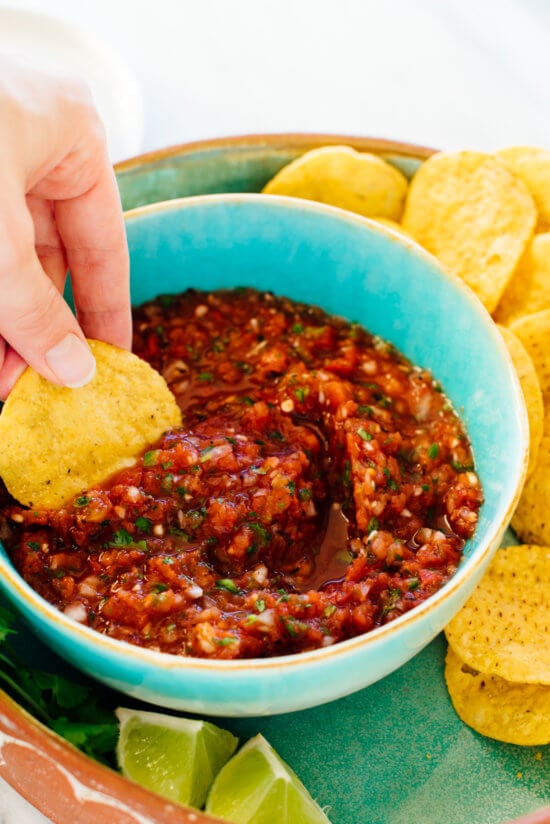 Best Red Salsa Recipe (Ready in 10 Minutes) - Cookie and Kate